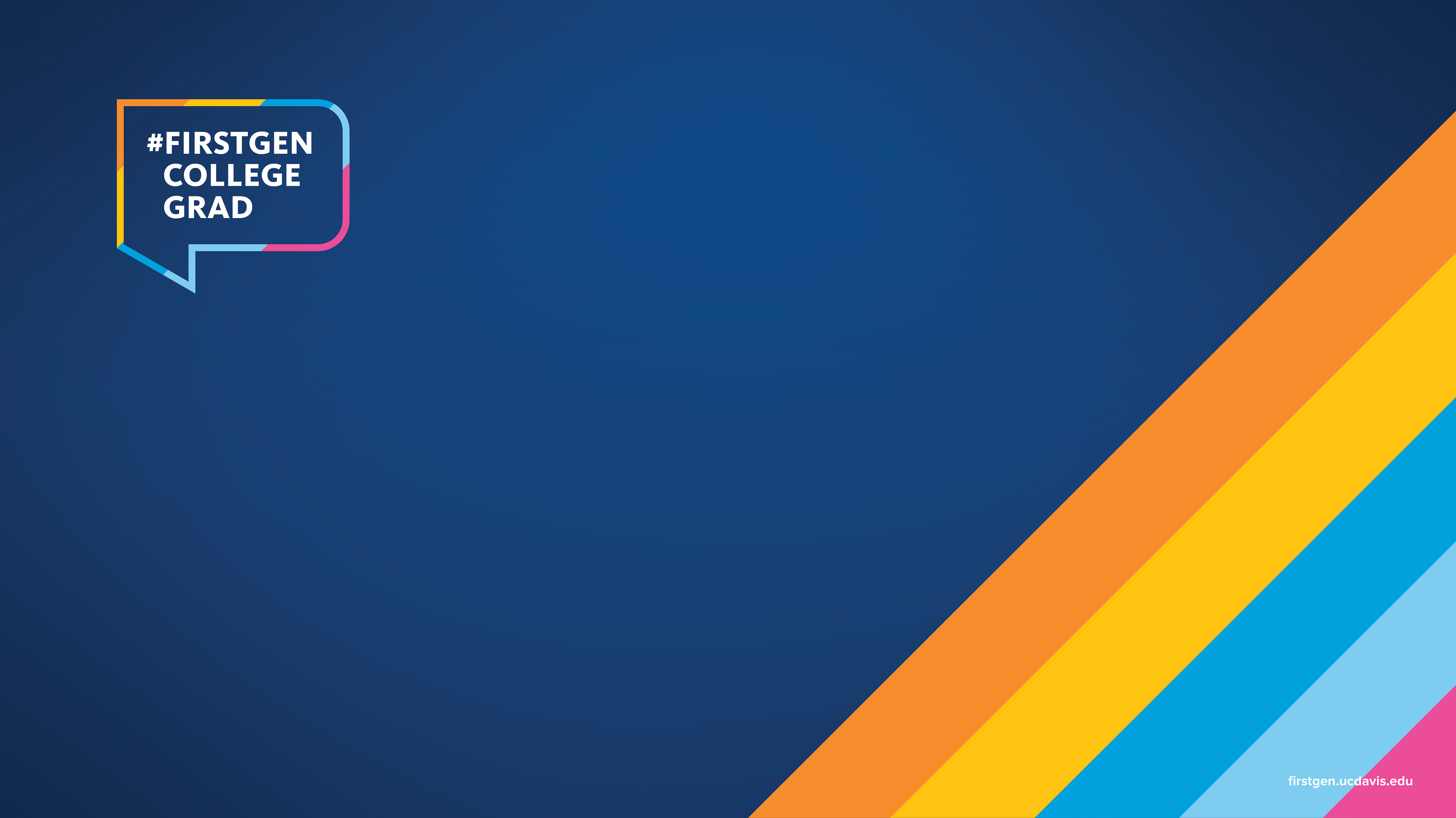 First-Generation Initiative - FirstGen Zoom Backgrounds