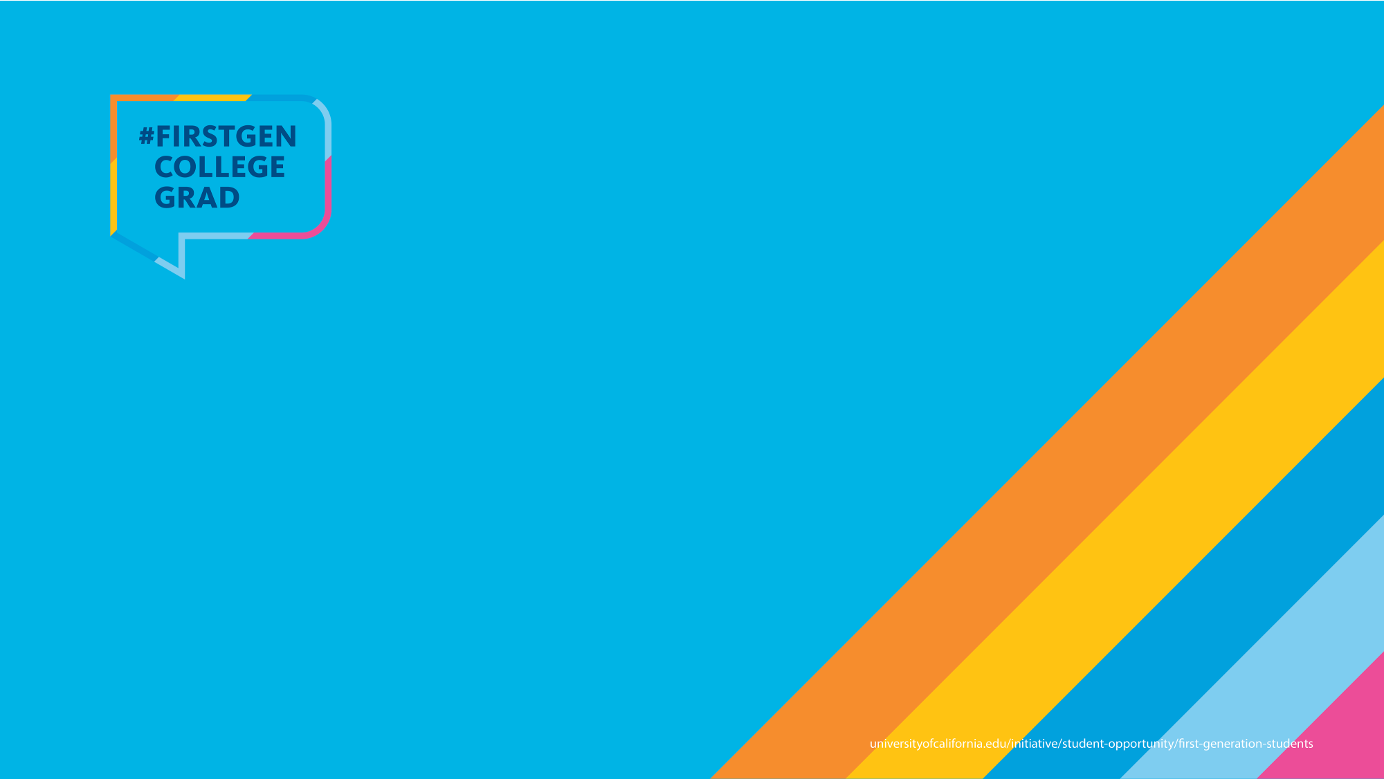 First-Generation Initiative - FirstGen Zoom Backgrounds