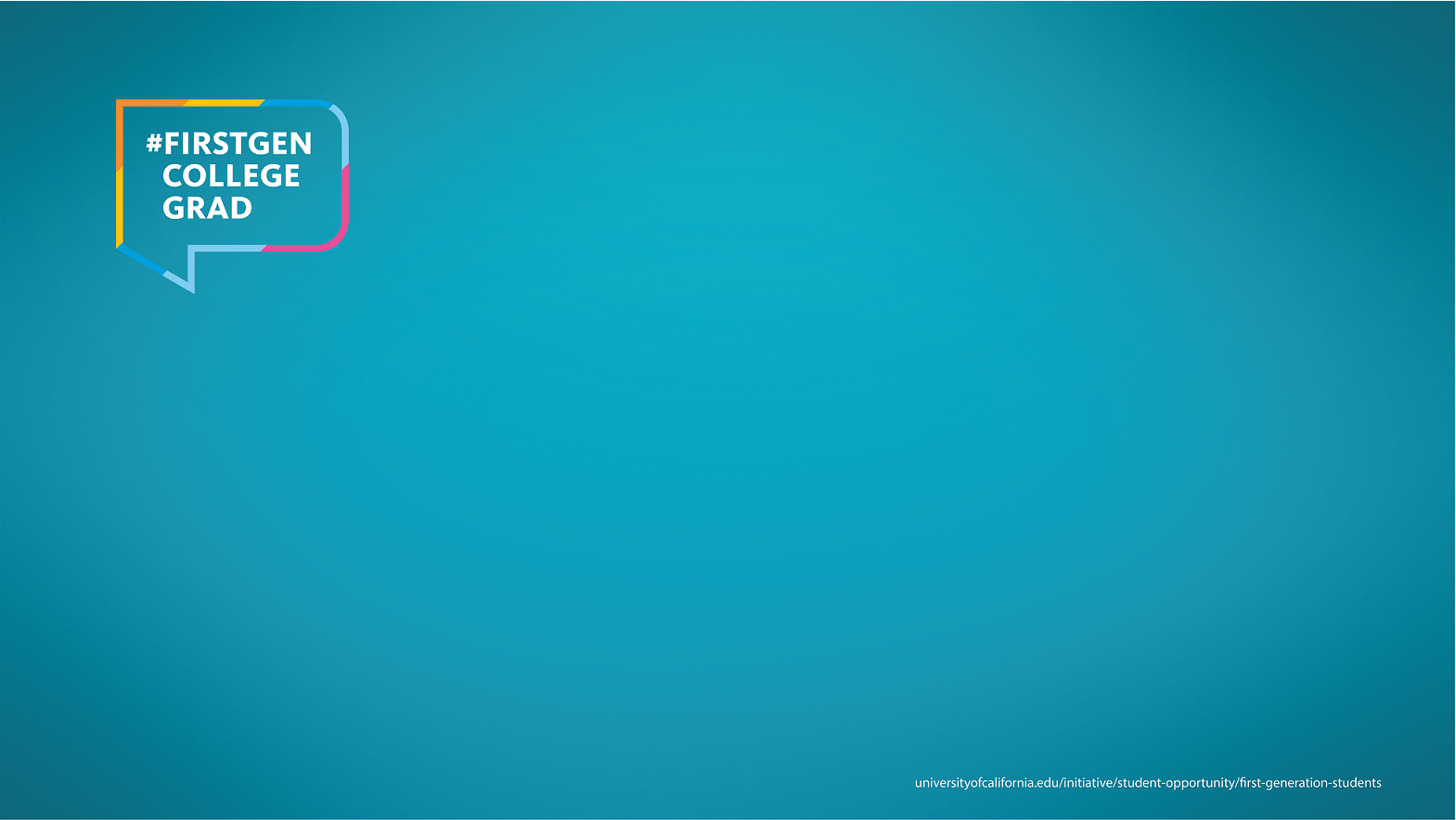 First-Generation Initiative - FirstGen Zoom Backgrounds